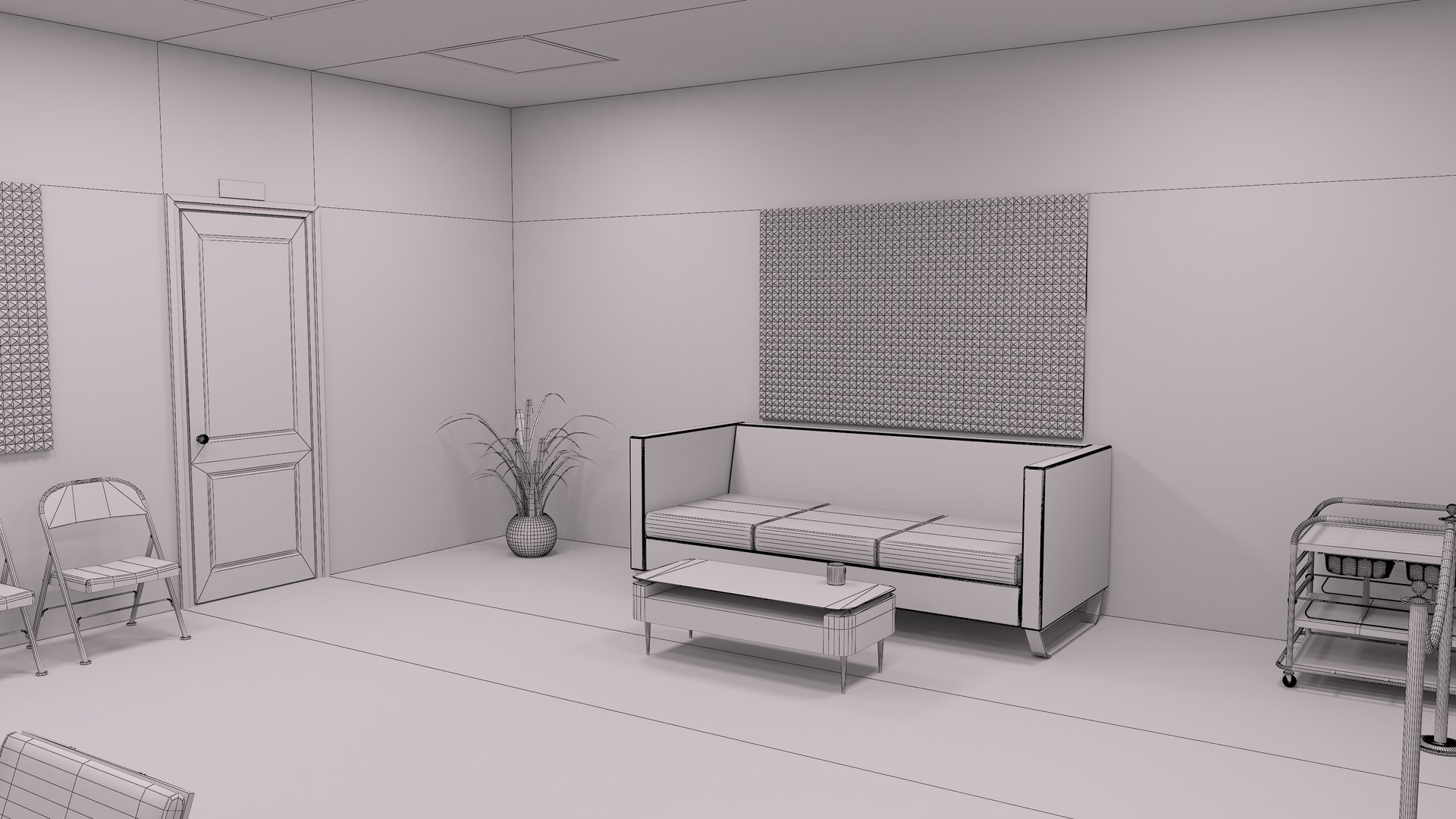 3D Soccer VAR Room Model - TurboSquid 2112031