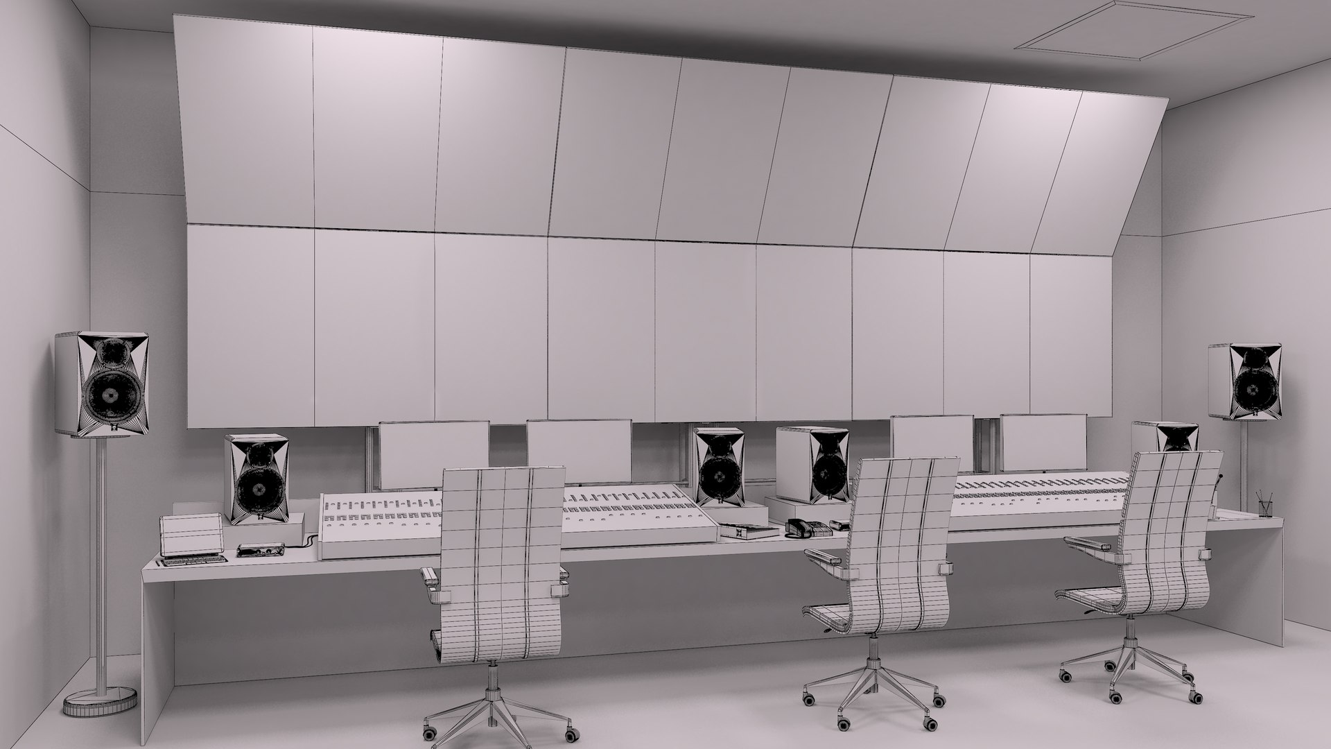 3D Soccer VAR Room Model - TurboSquid 2112031