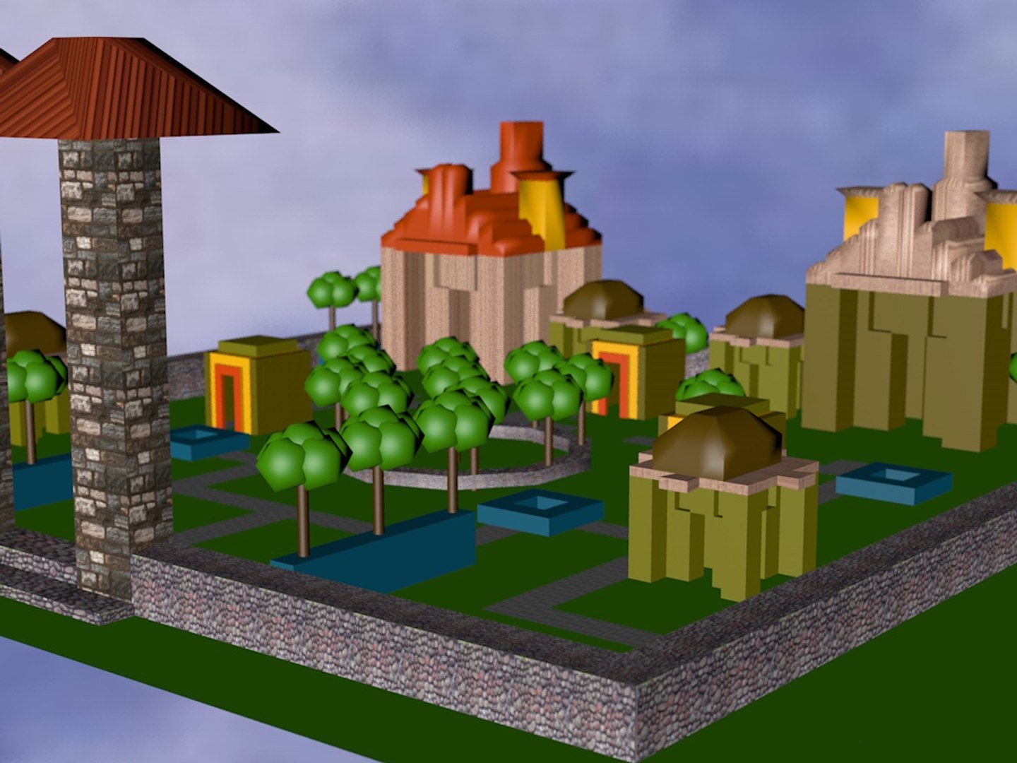 3d Model Environment