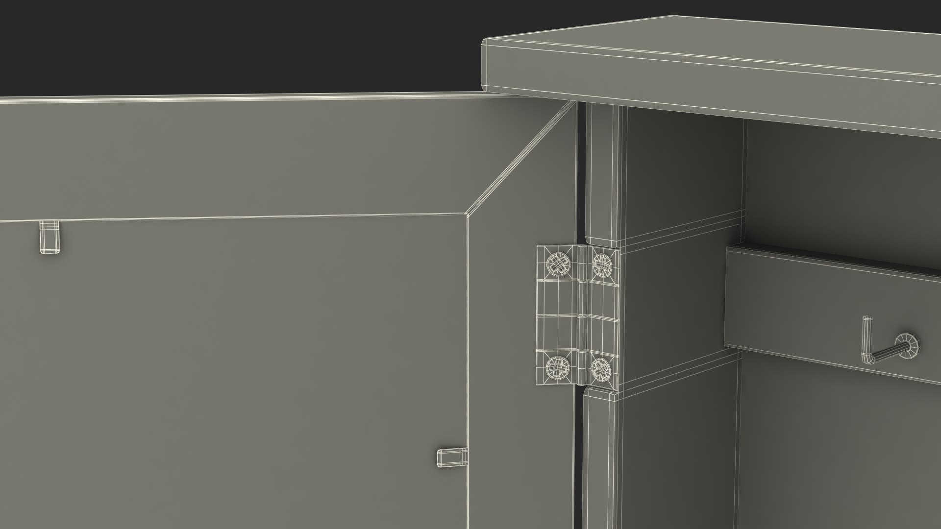 Key Holder Box Open 3D Model - TurboSquid 1817826