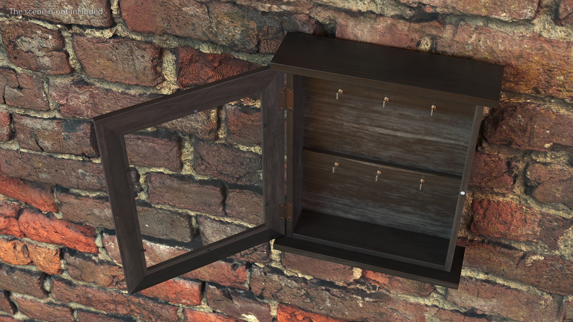 Key Holder Box Open 3D Model - TurboSquid 1817826