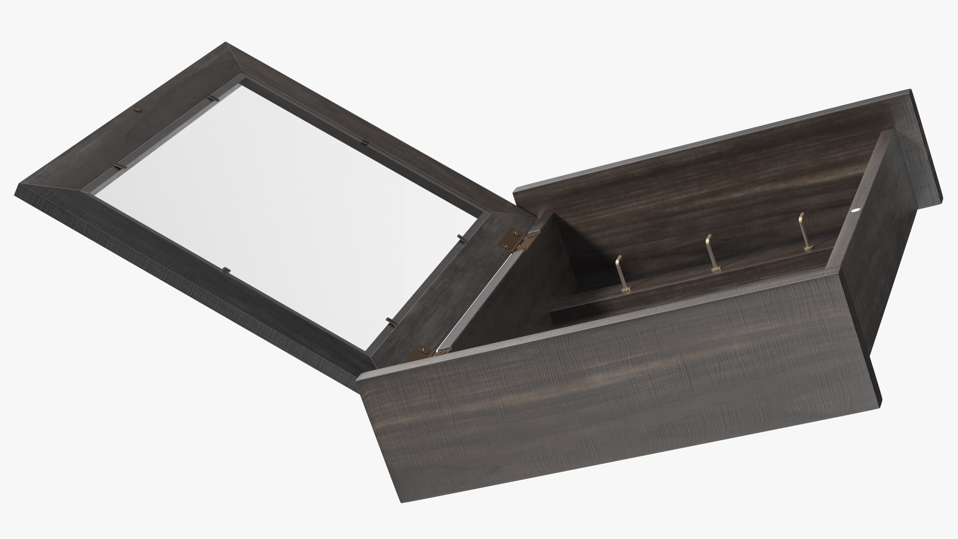 Key Holder Box Open 3D Model - TurboSquid 1817826