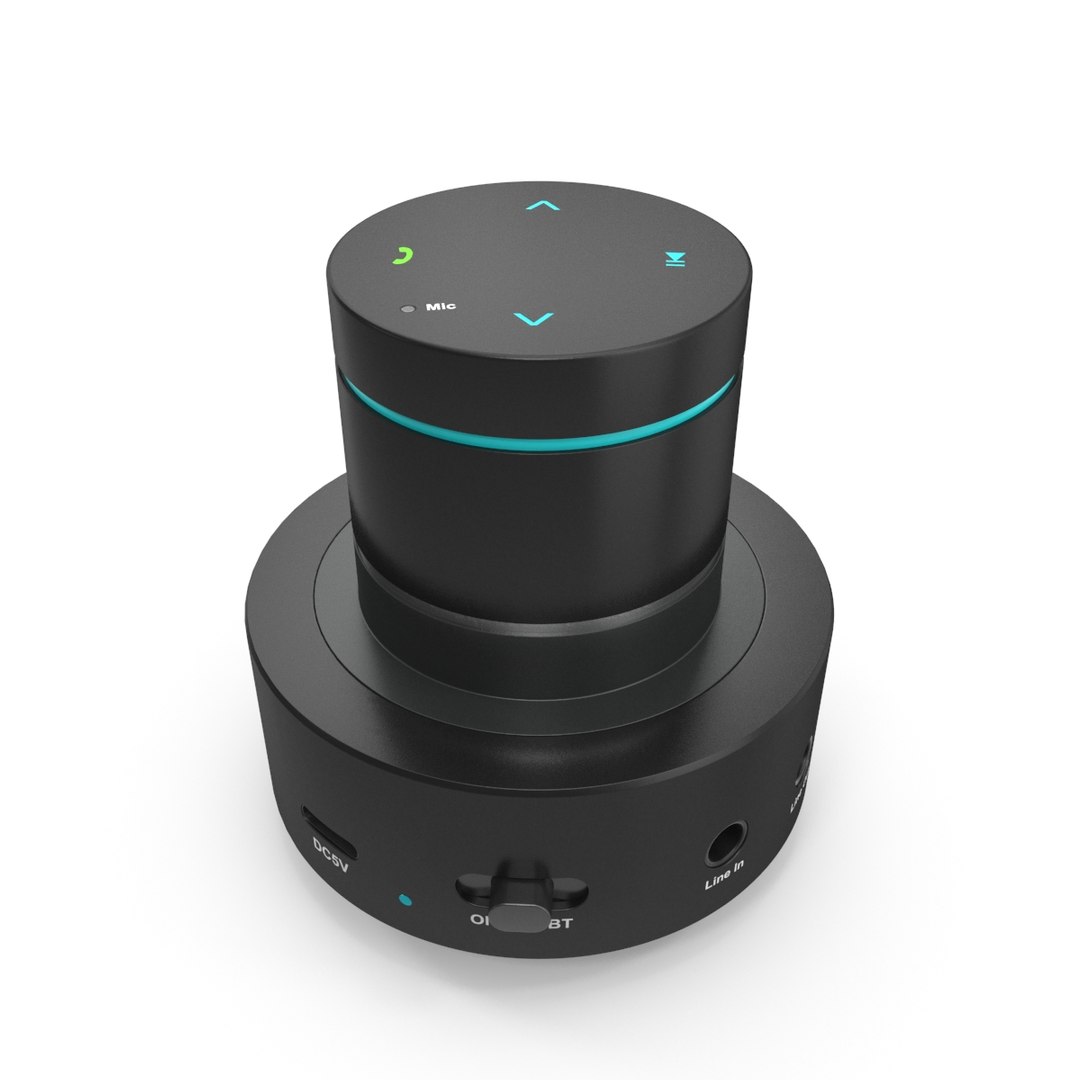 Portable Vibrating Speaker PBR 3D Model - TurboSquid 2172221