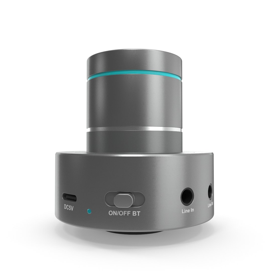 Portable Vibrating Speaker PBR 3D Model - TurboSquid 2172221