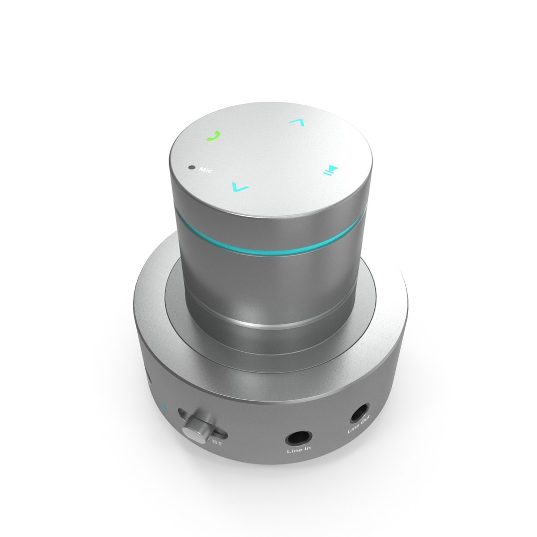 Portable Vibrating Speaker PBR 3D Model - TurboSquid 2172221