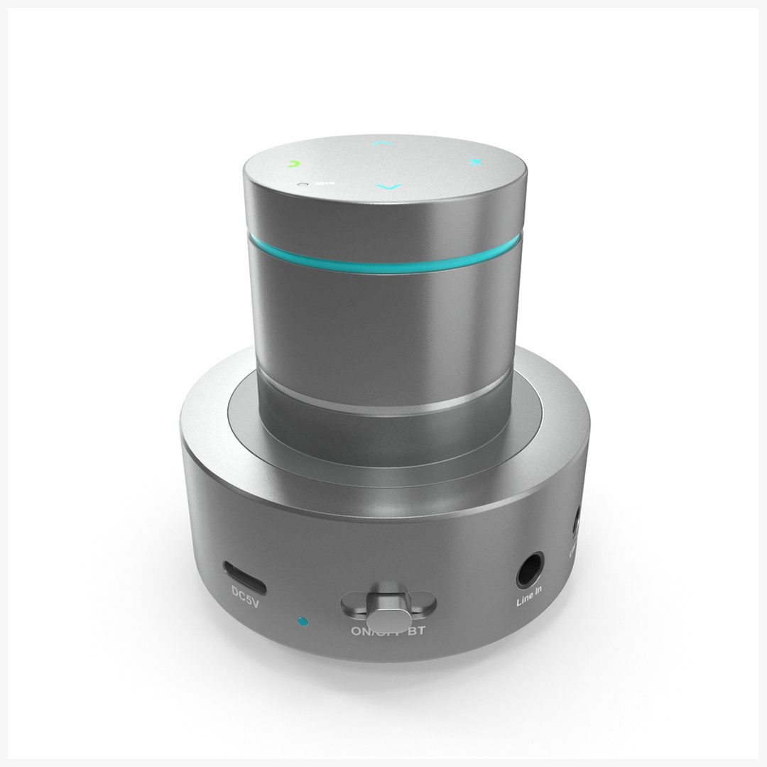 Portable Vibrating Speaker PBR 3D Model - TurboSquid 2172221