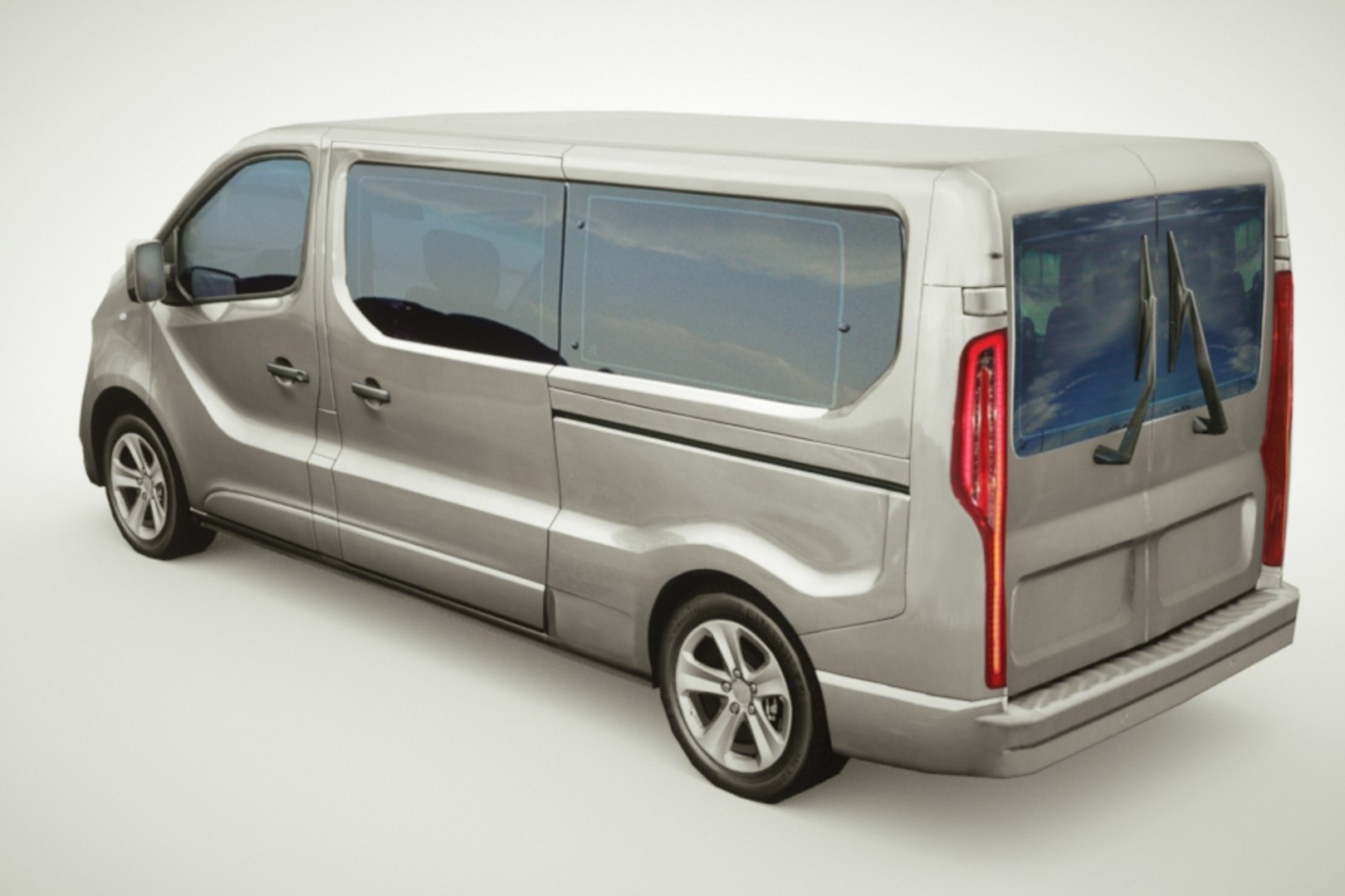 3d Generic Van V4 Color Model