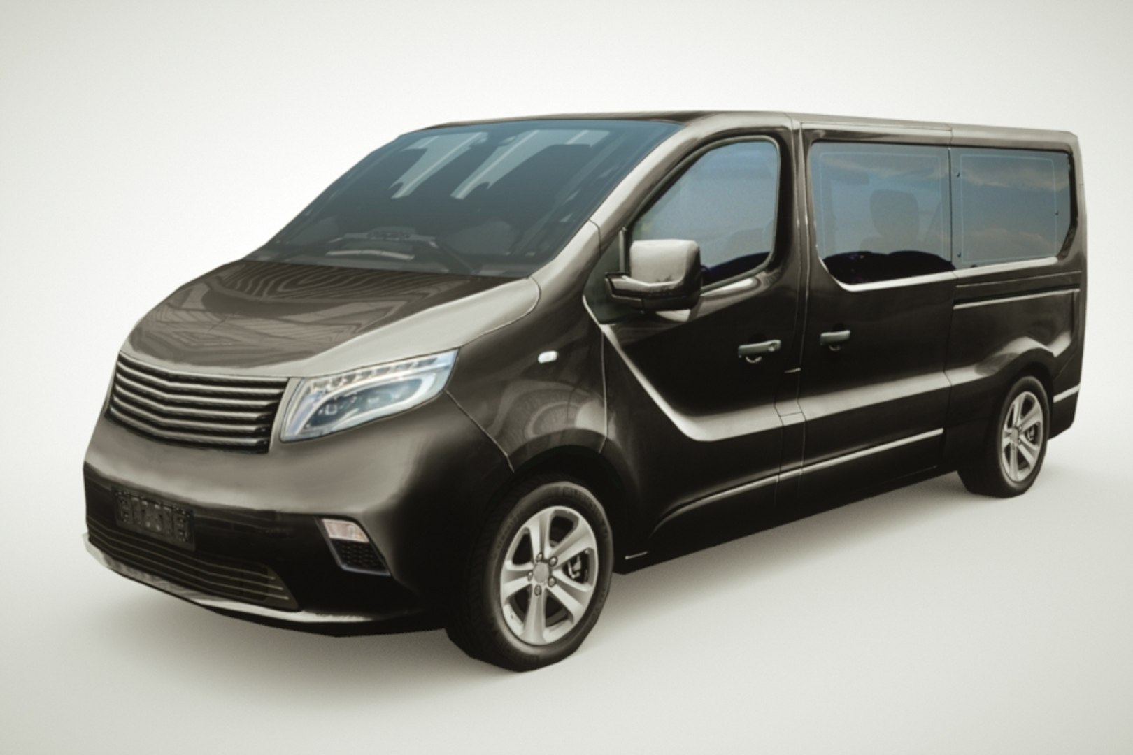 3d Generic Van V4 Color Model