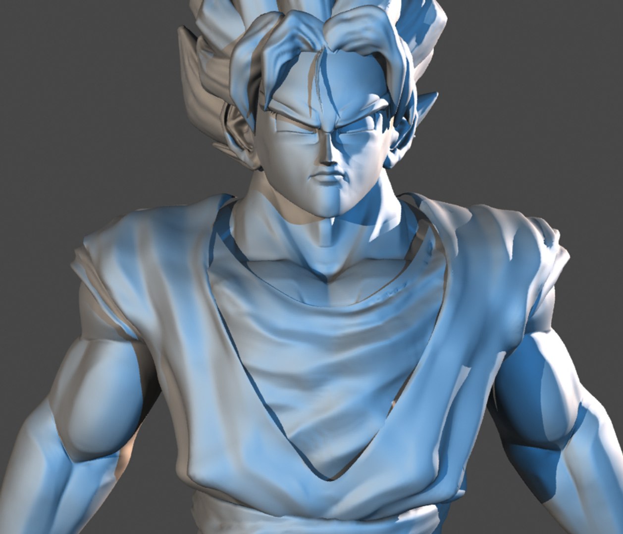 3d Goku Animation Model