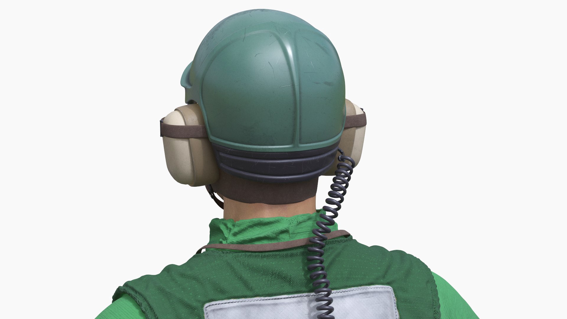 Deck Maintenance Operator In Tactical Gear Green Model - TurboSquid 2473765