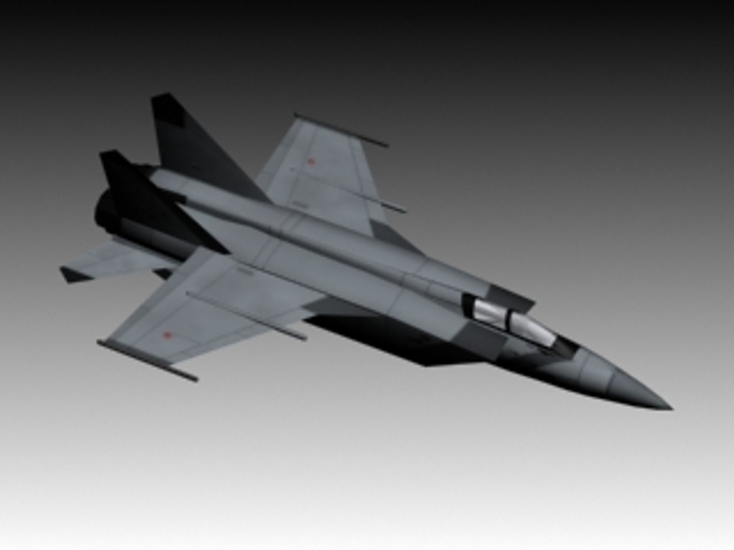 Mikoyan Mig-31 Foxhound 3d Max