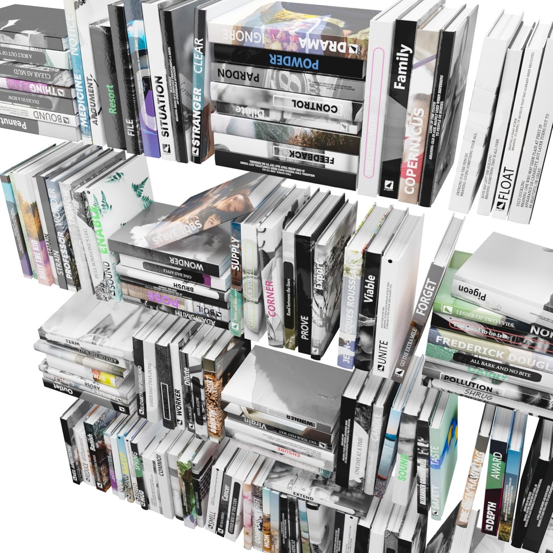 3D Model Book - TurboSquid 1384107