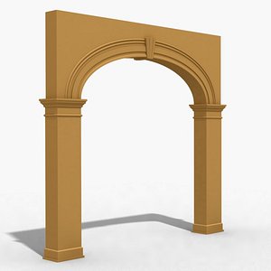 3d model arch