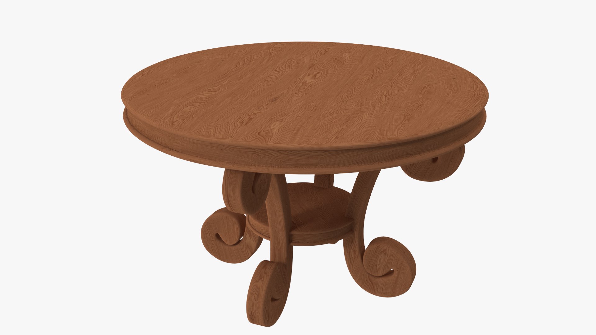 Cartoon Table 3D Model - TurboSquid 2320085