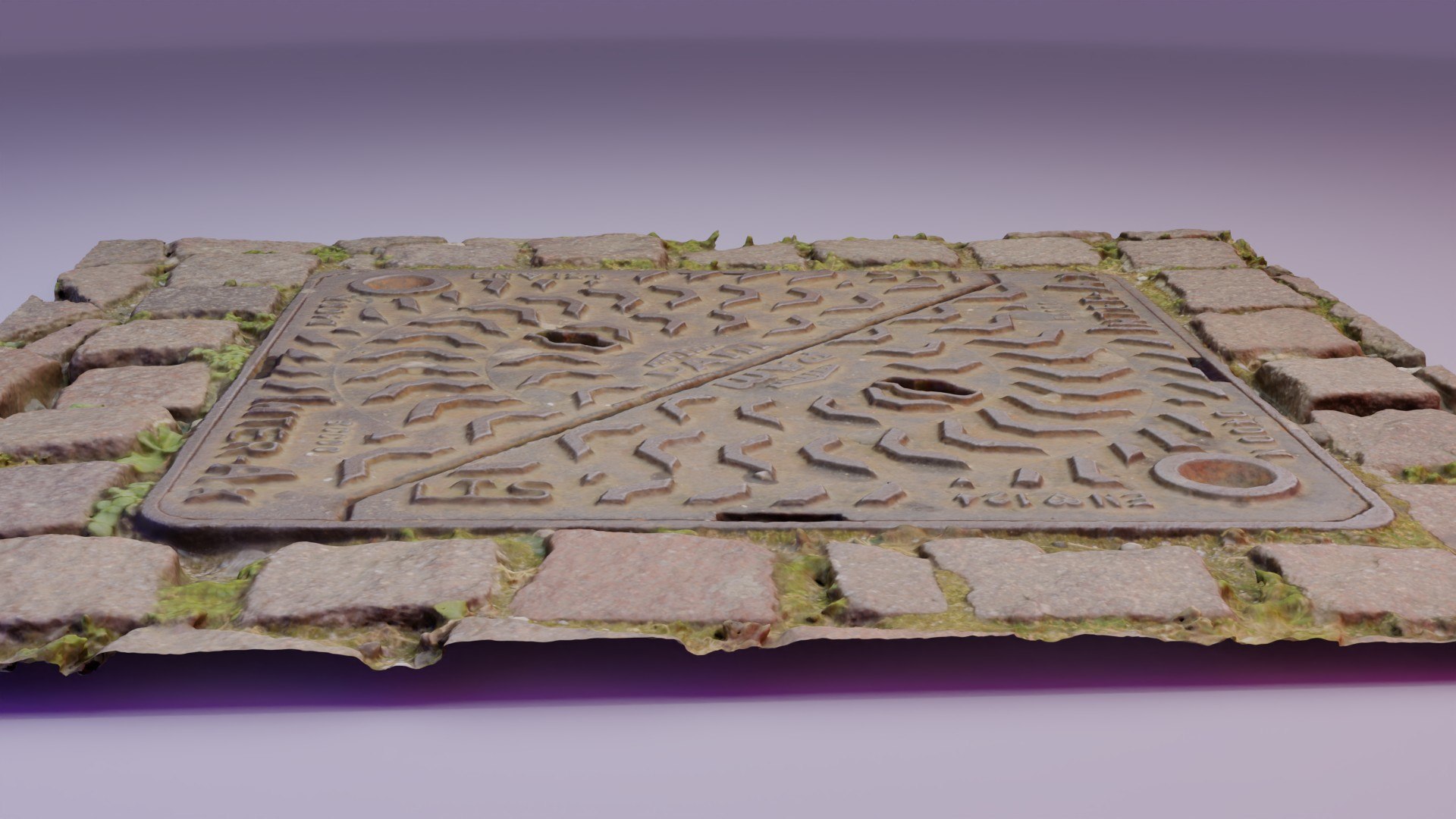 Ultra-realistic cover manhole 01 hy poly 3D model 3D model - TurboSquid ...