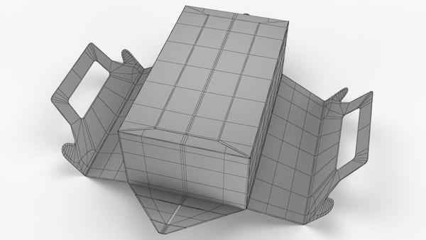 Food Box 02 Set 3D model - TurboSquid 1784524