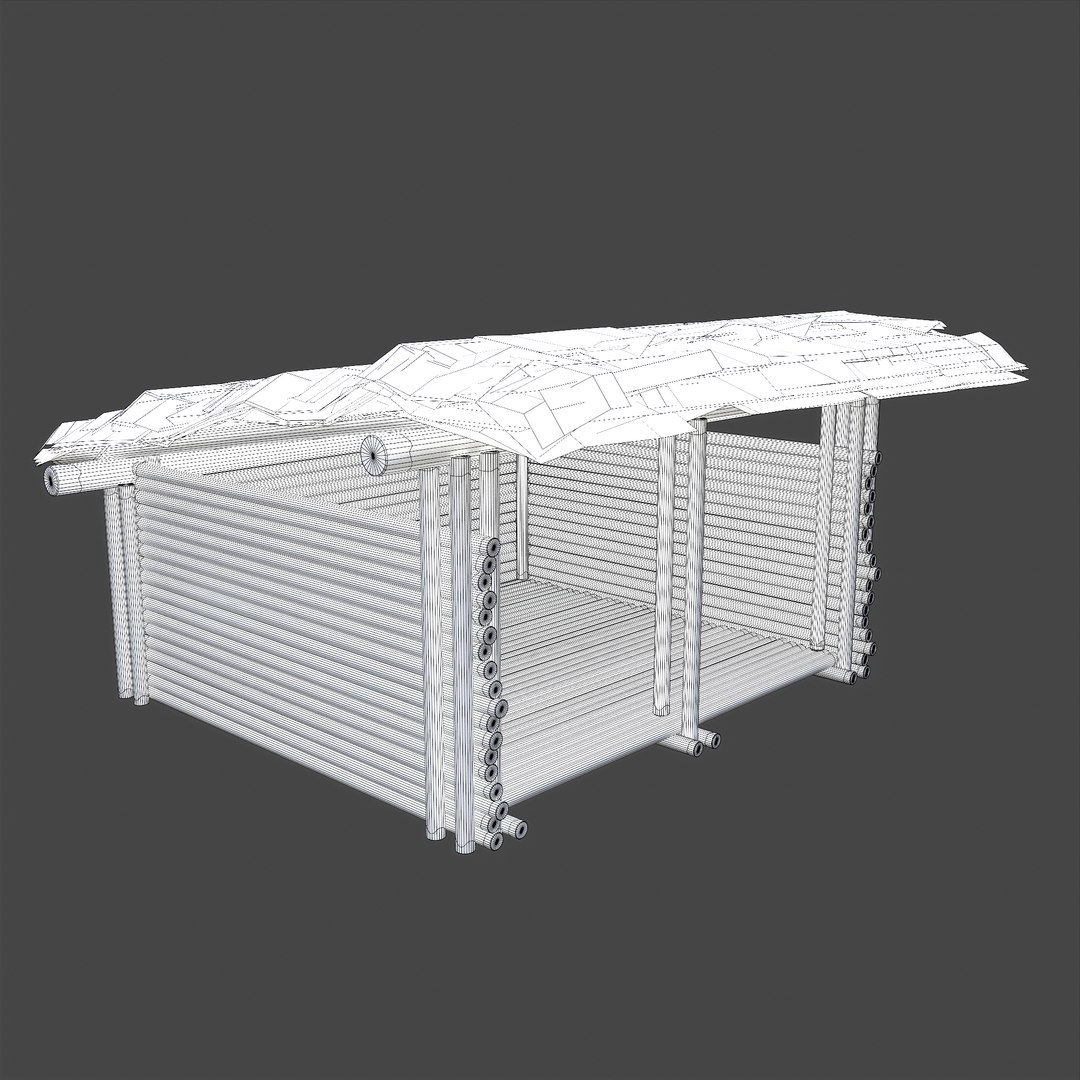 3D Modular Hut P - TurboSquid 1807327