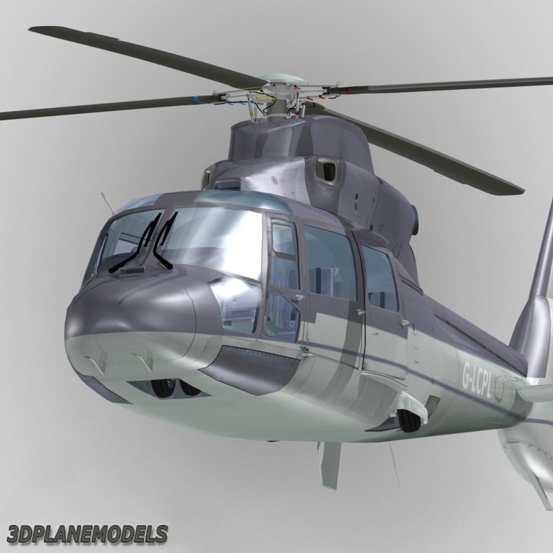 Eurocopter Dauphin Ii Private 3d 3ds