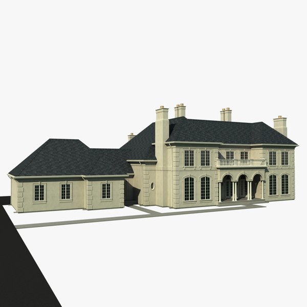 modelo 3d Casa de dos pisos A1007A - TurboSquid 360348