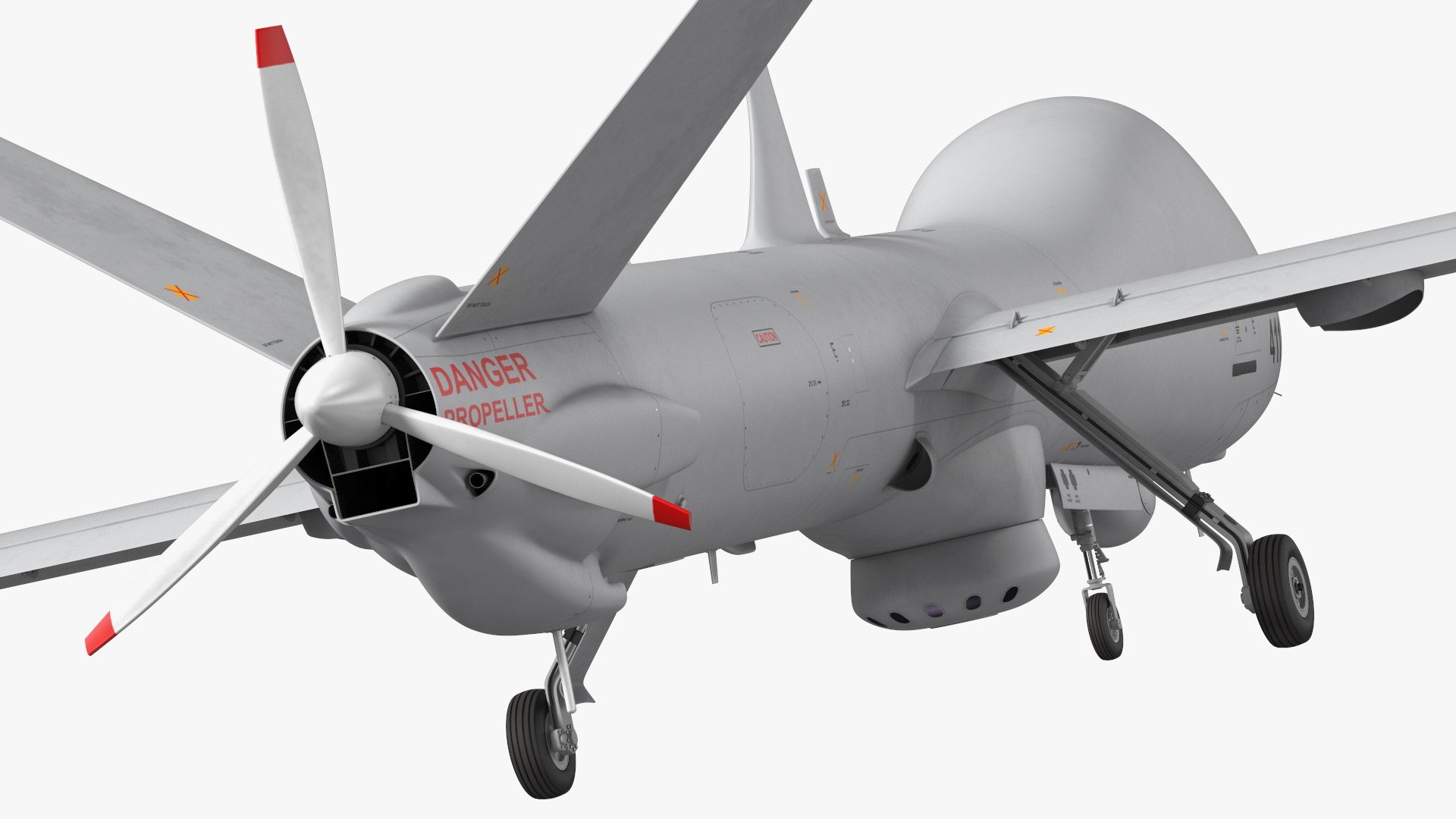 Elbit Hermes 900 UAV model - TurboSquid 1882162