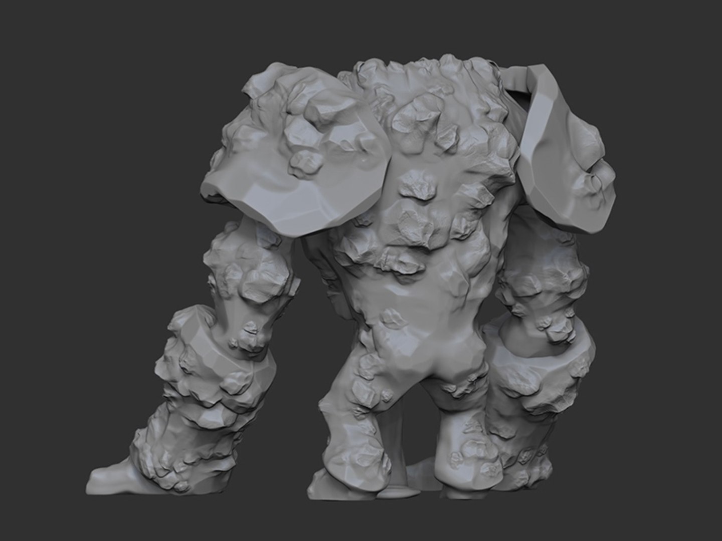 3D Model Rock Golem - TurboSquid 1204788