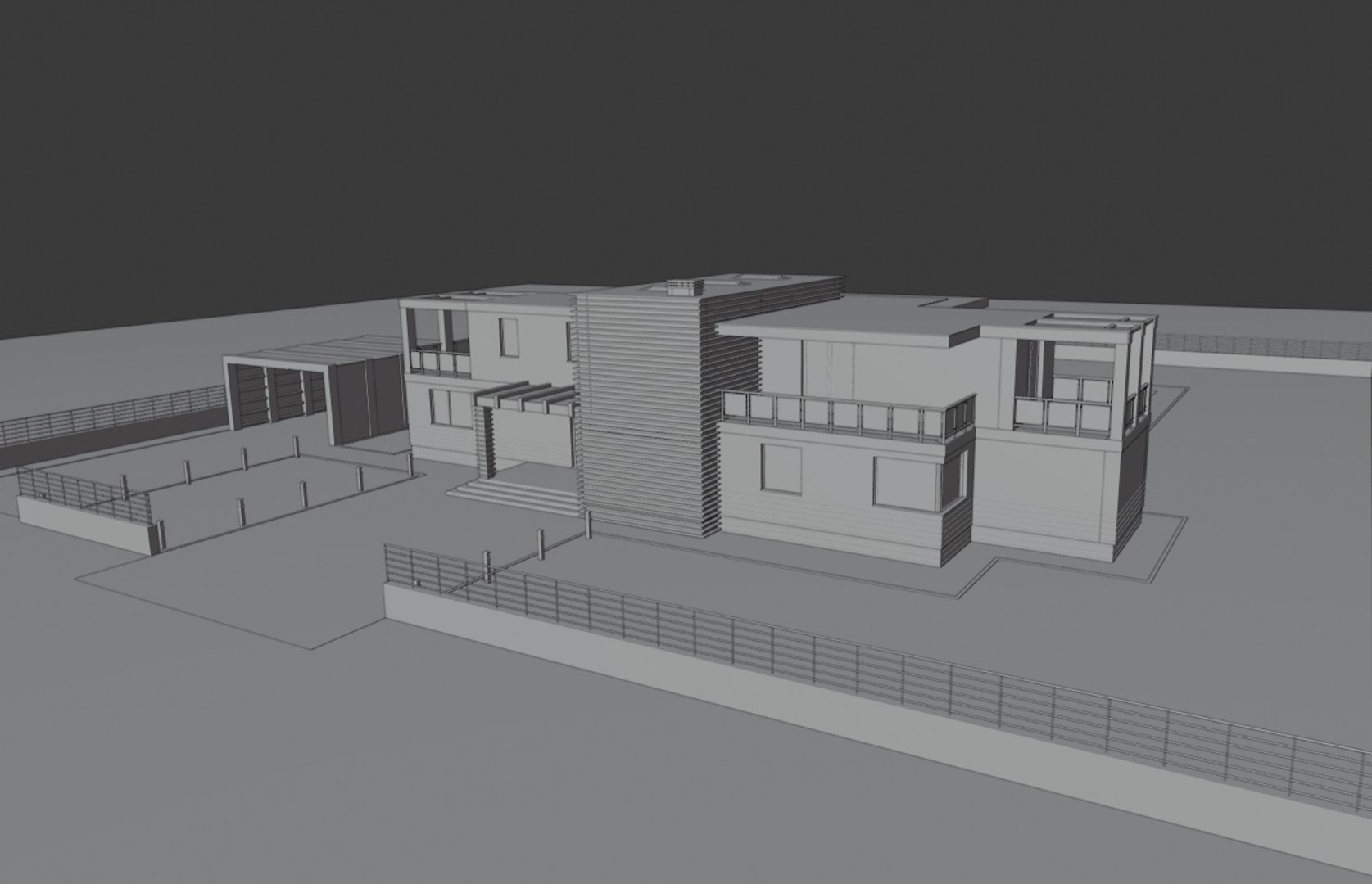 House Structural Interior Building 3D Model - TurboSquid 1541880