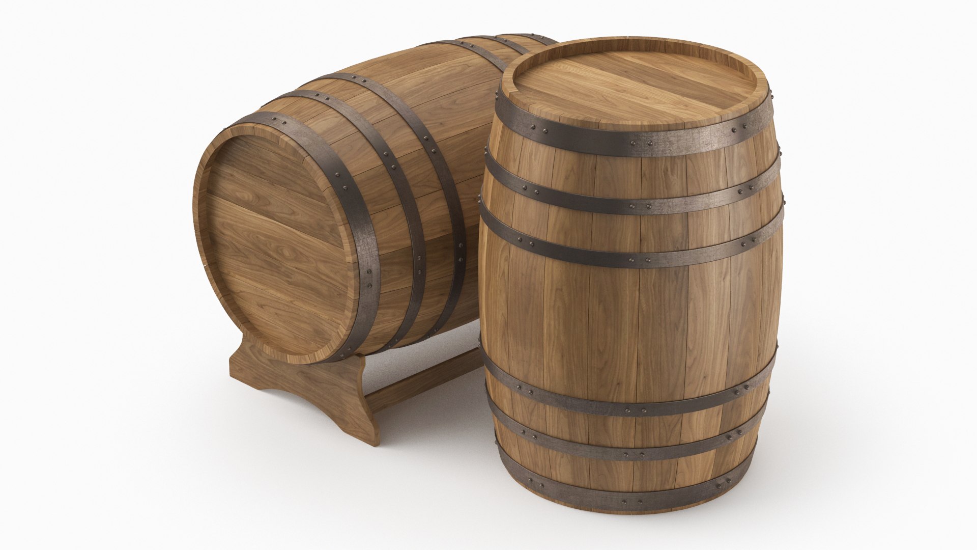 3D Wooden Containers Collection - TurboSquid 2162530