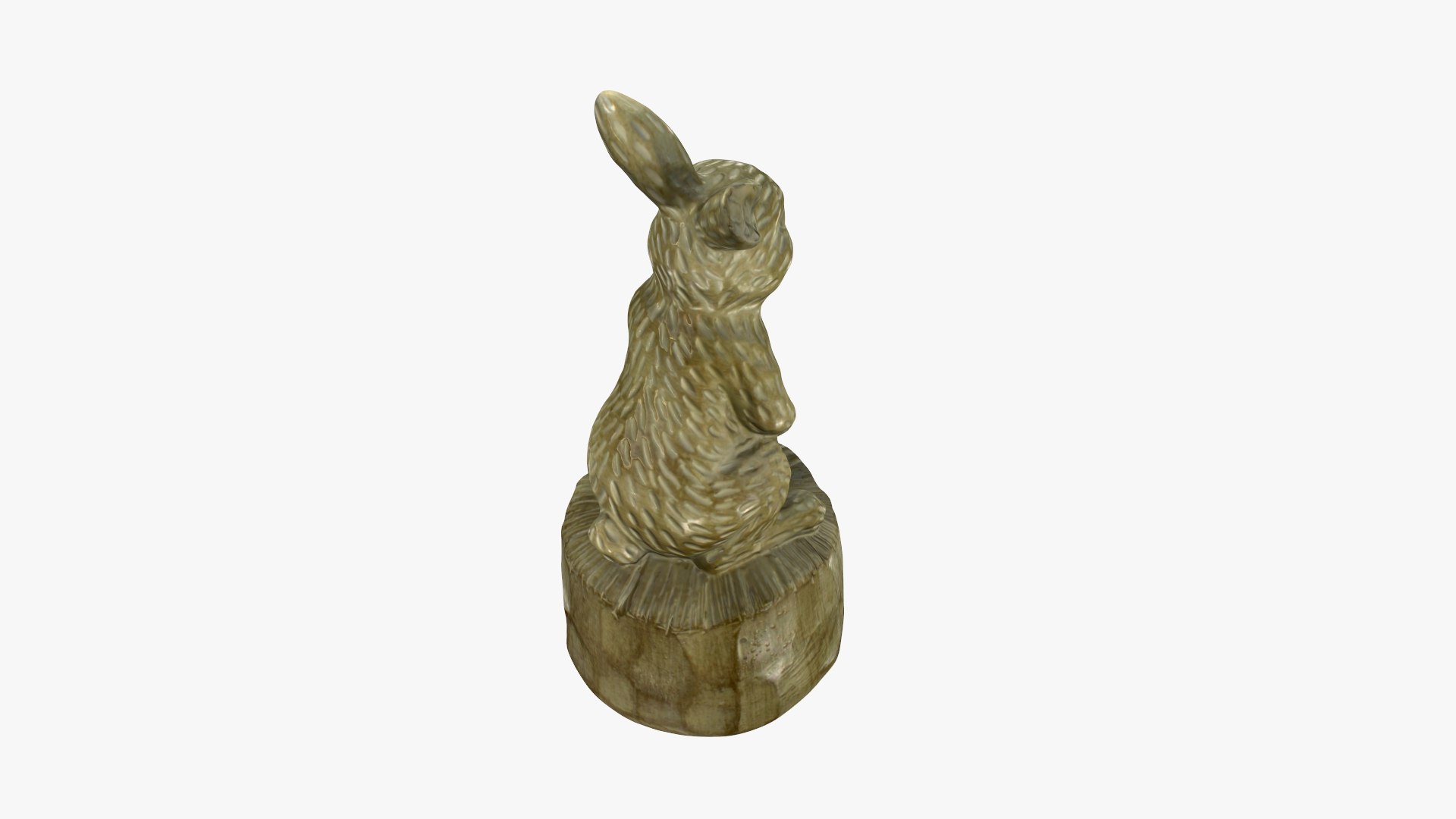 Wooden Rabbit 3D Model - TurboSquid 1804209