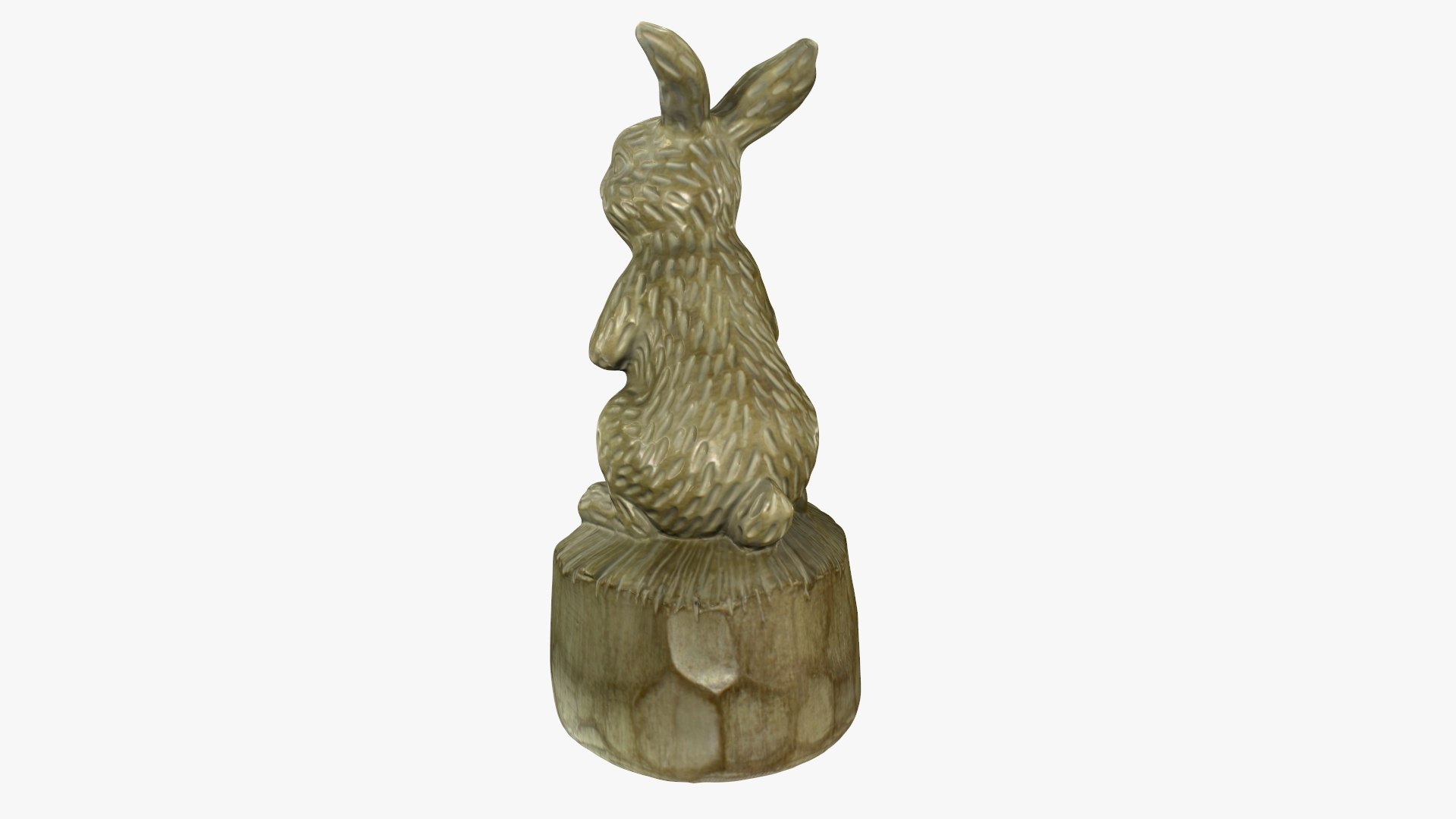 Wooden Rabbit 3D Model - TurboSquid 1804209