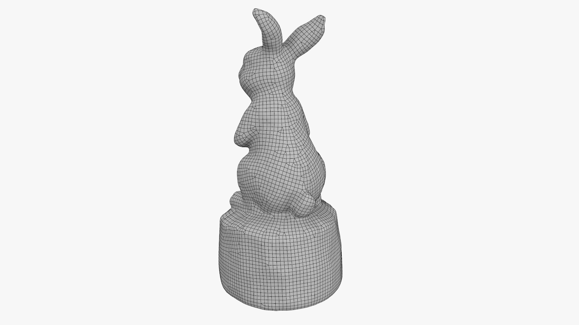 Wooden Rabbit 3D model - TurboSquid 1804209