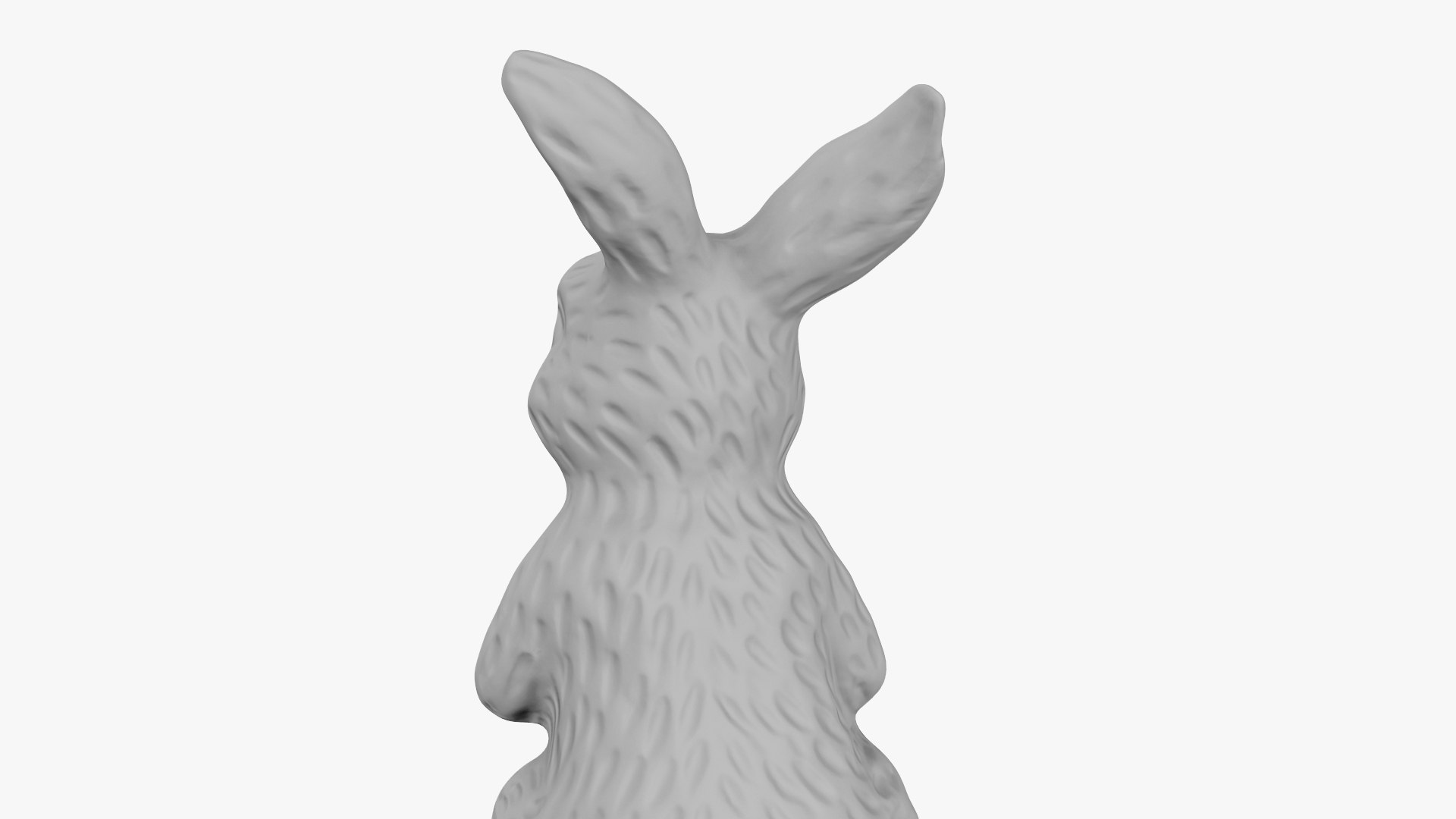 Wooden Rabbit 3D model - TurboSquid 1804209