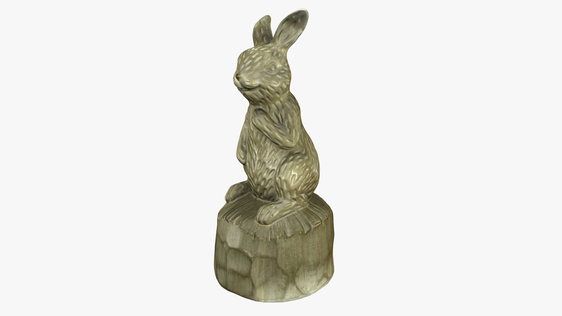 Wooden Rabbit 3D Model - TurboSquid 1804209