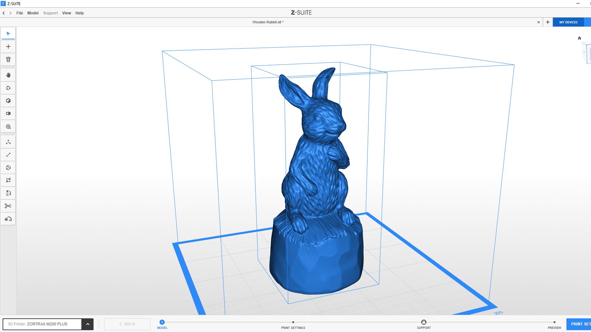 Wooden Rabbit 3D model - TurboSquid 1804209