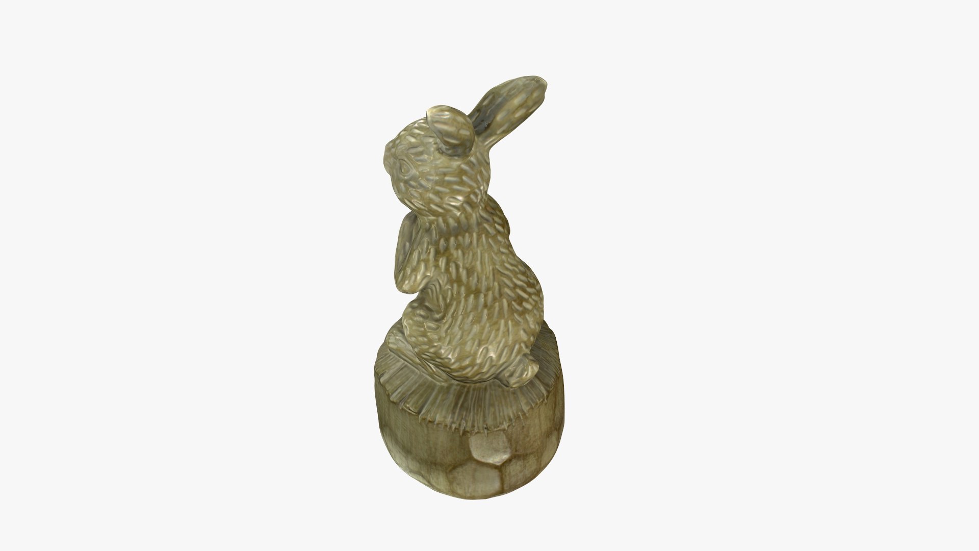 Wooden Rabbit 3D Model - TurboSquid 1804209