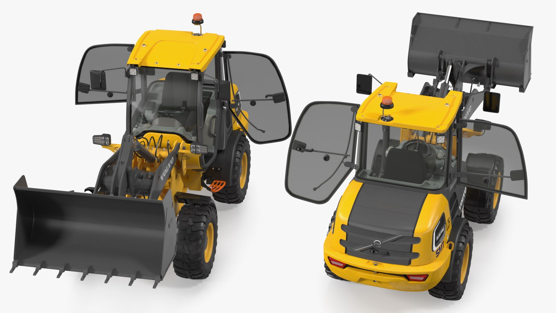 3D Volvo L25 Electric Loader with Bucket Rigged model - TurboSquid 1950828