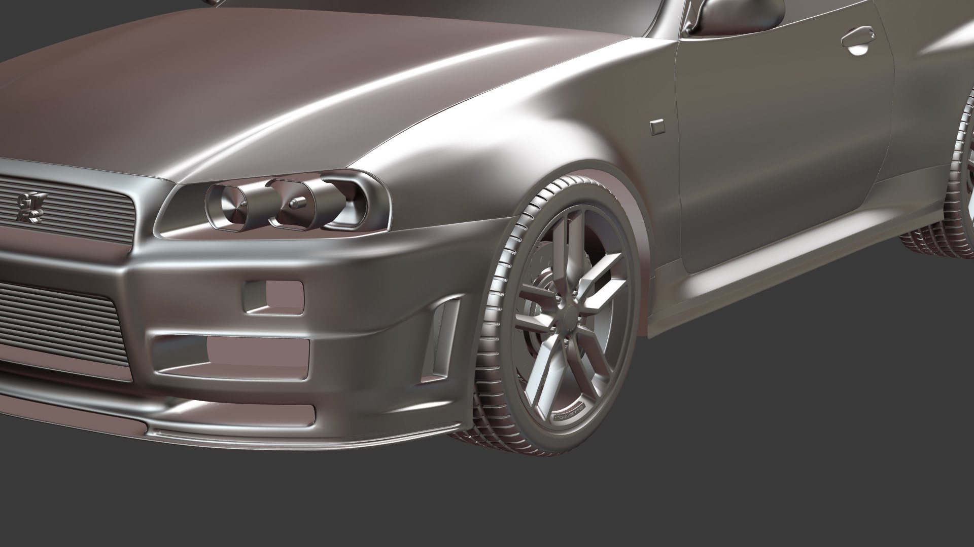 3D model nissan skyline r34 - TurboSquid 1505182