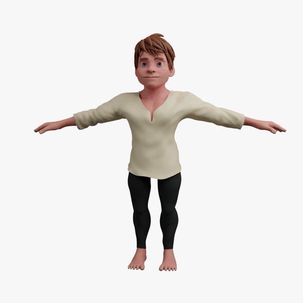 modelo 3d Basic Character for Wonder Studio by Wonder Dynamics ...