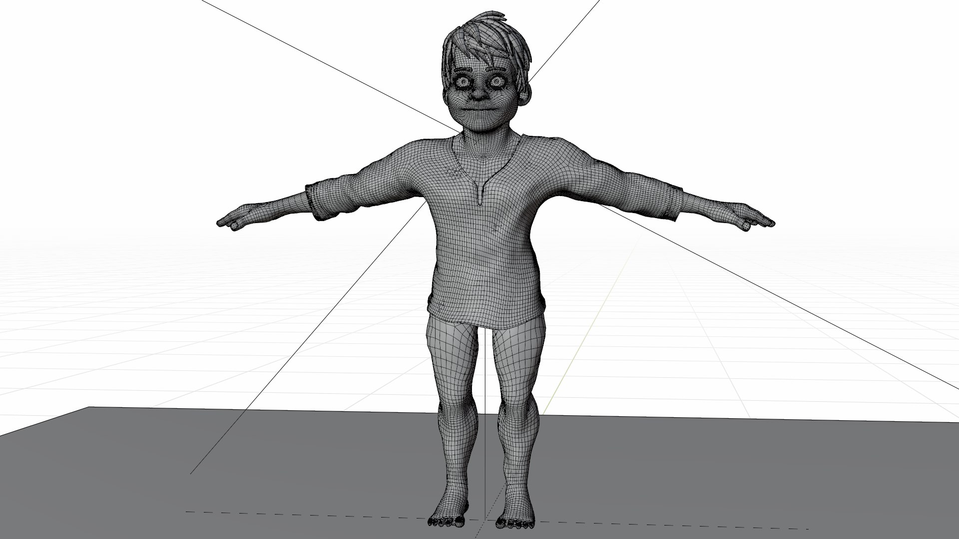 3D Basic Character Model - TurboSquid 2093274