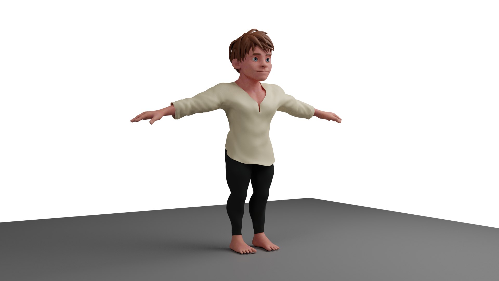 3D Basic Character Model - TurboSquid 2093274
