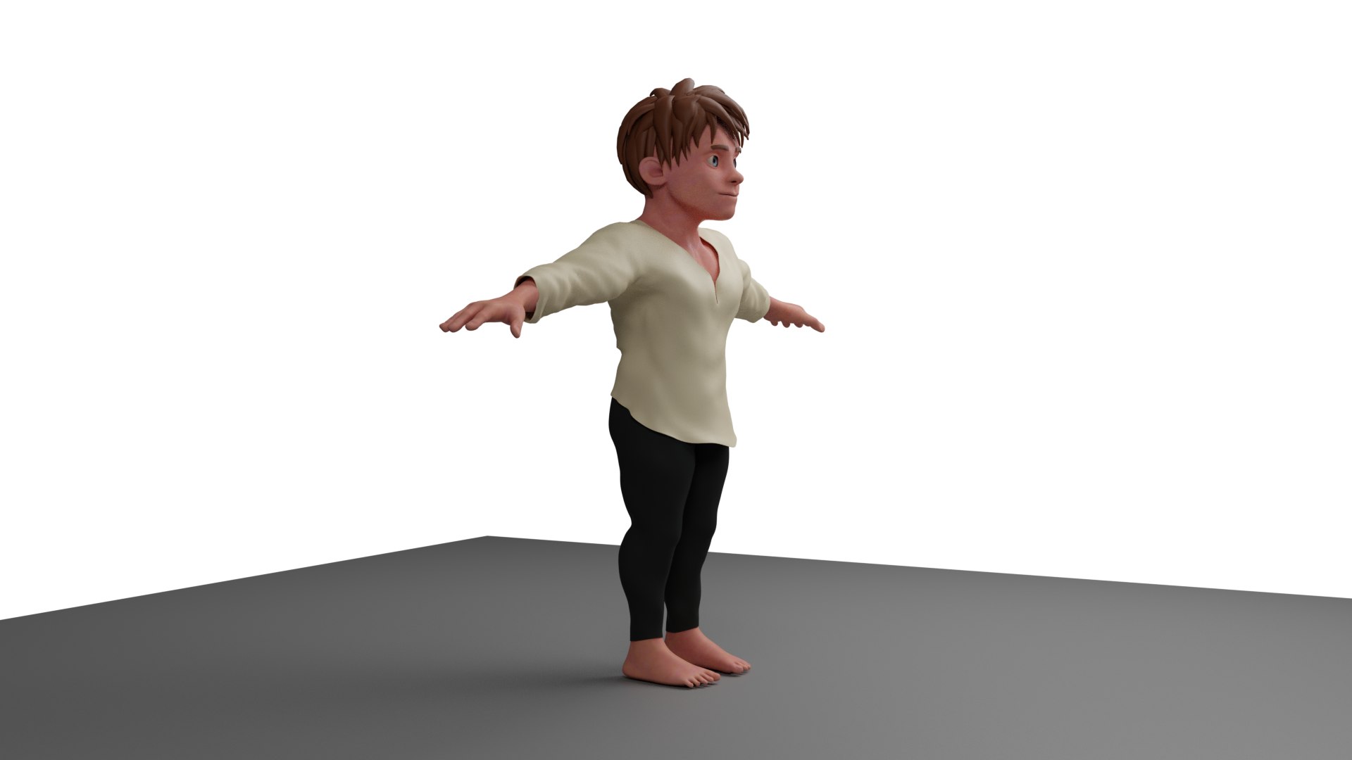 3D Basic Character Model - TurboSquid 2093274