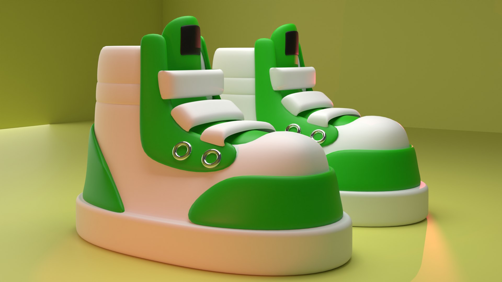 Stylized Shoes 3D Model - TurboSquid 2214612