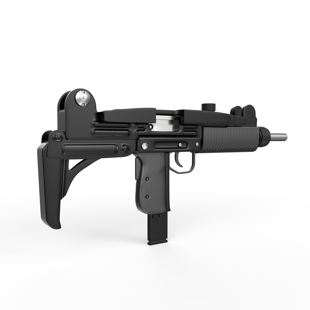 3D Uzi Weapon Model - TurboSquid 1686080