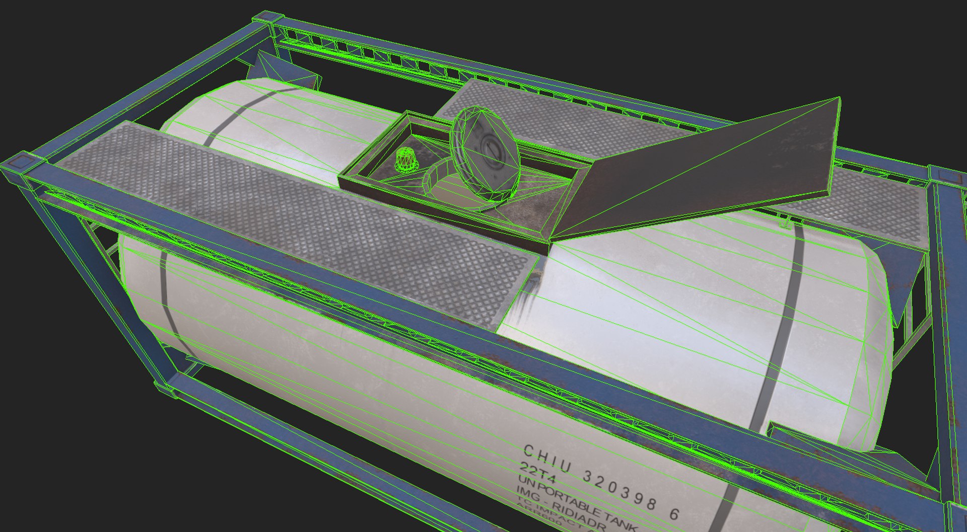 3D liquid tank model - TurboSquid 1394755