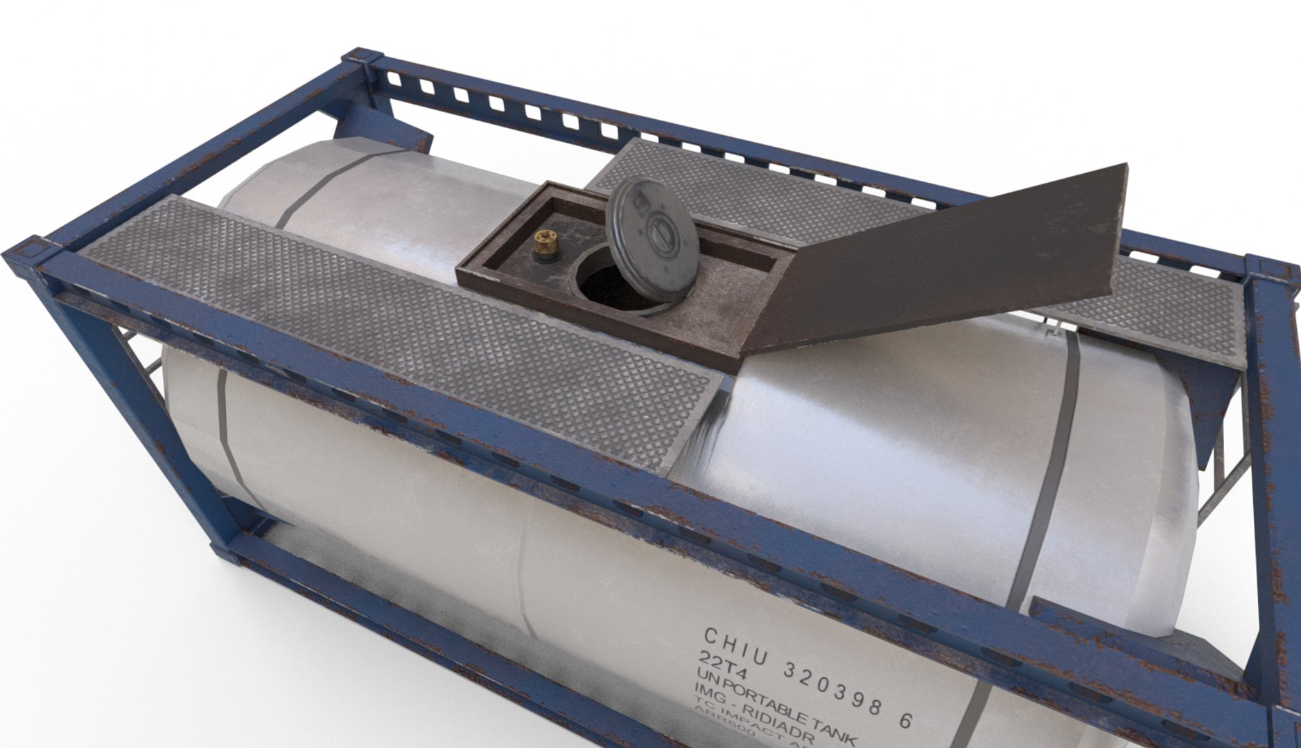 3D liquid tank model - TurboSquid 1394755