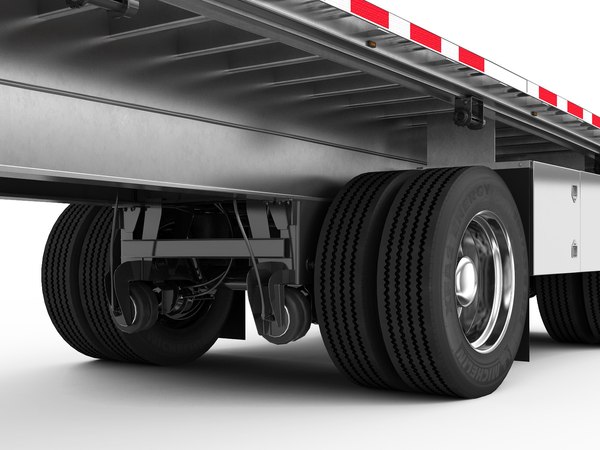 플랫 벤드 트레일러 BENSON 3D 모델 - TurboSquid 1201679