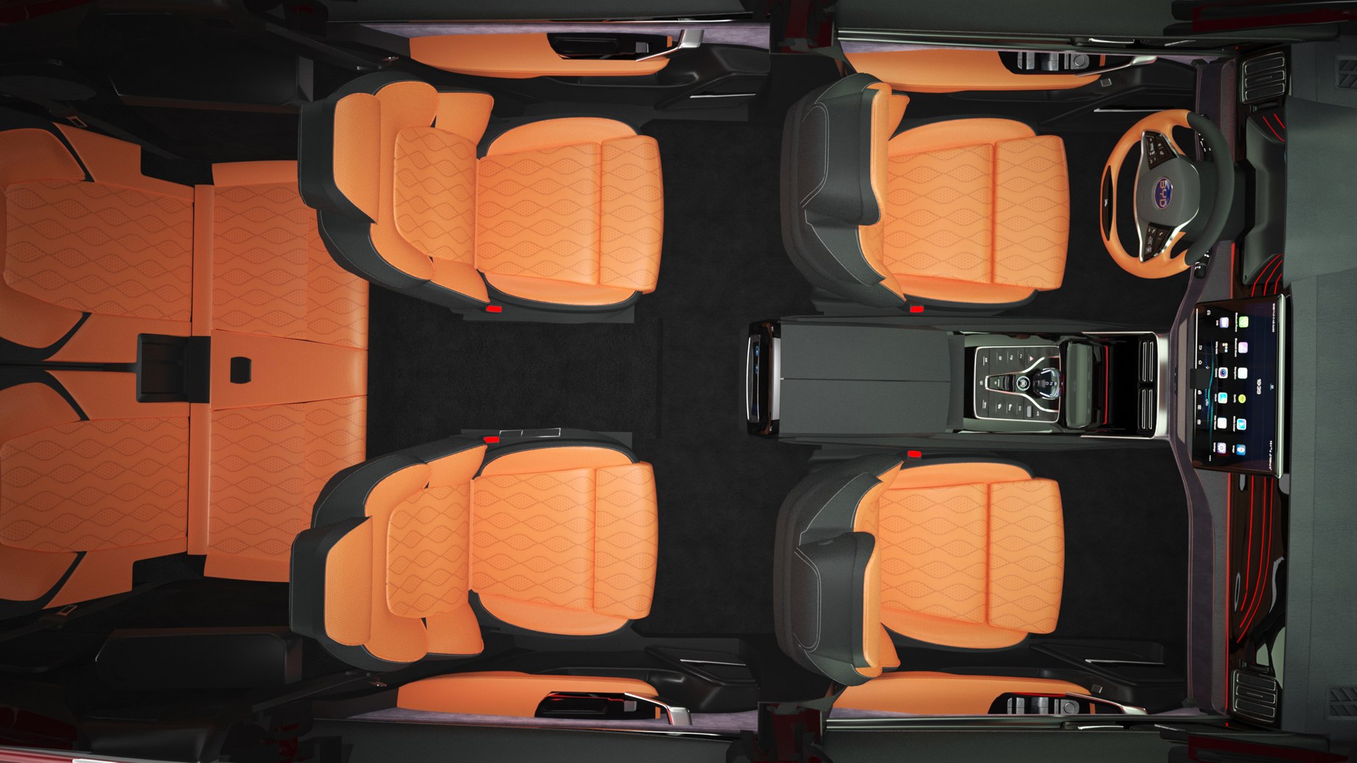 3D model 2024 BYD Tang With Interior - TurboSquid 2179565