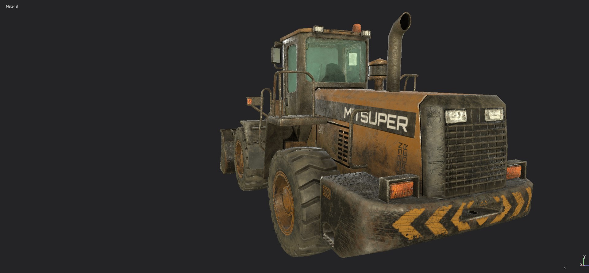 Old Loader 3D Model - TurboSquid 1263662