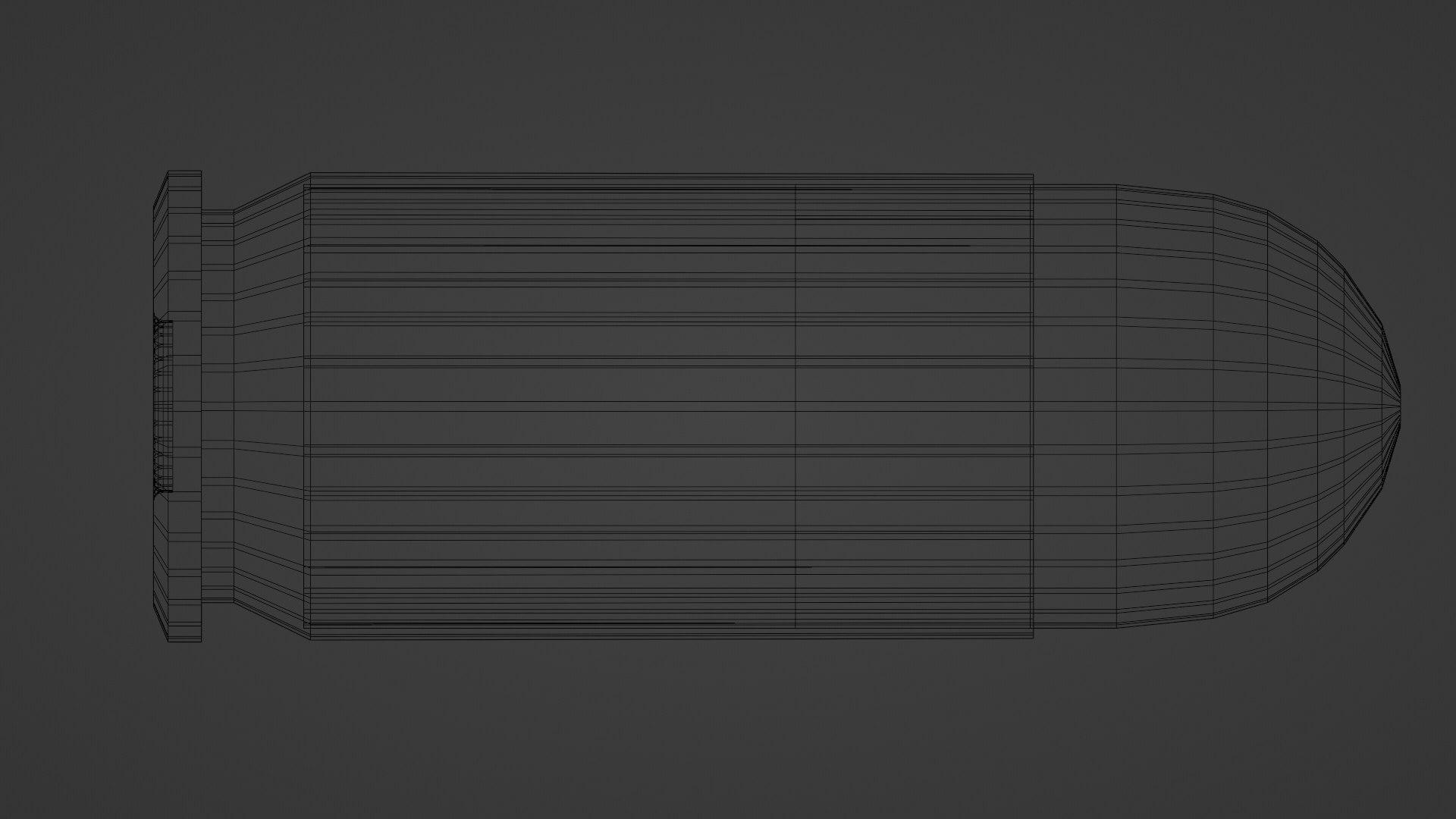 3D 45 ACP FMJ Cartridge Model - TurboSquid 2054009