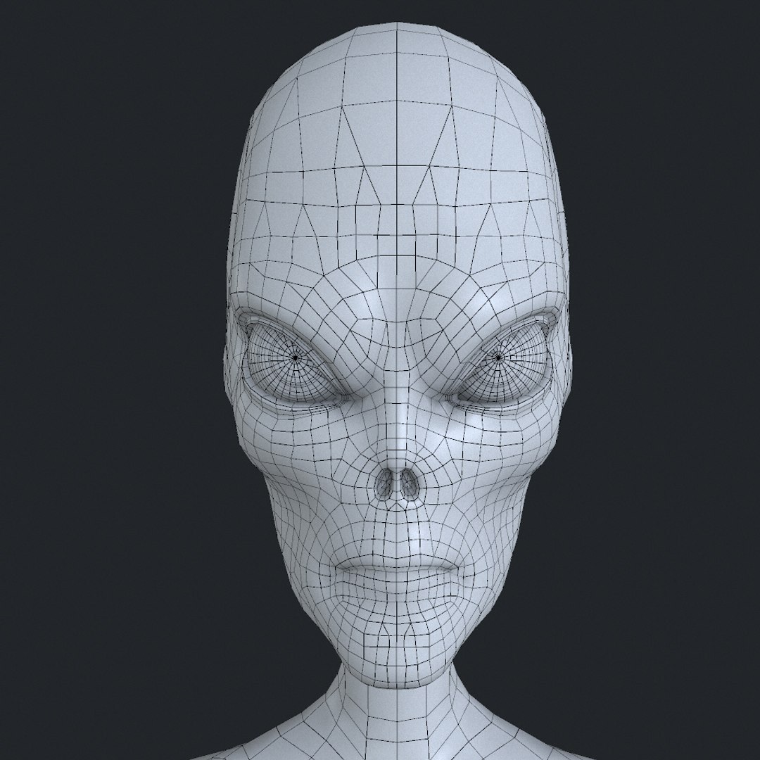 Nasa Alien Suite 3d Model