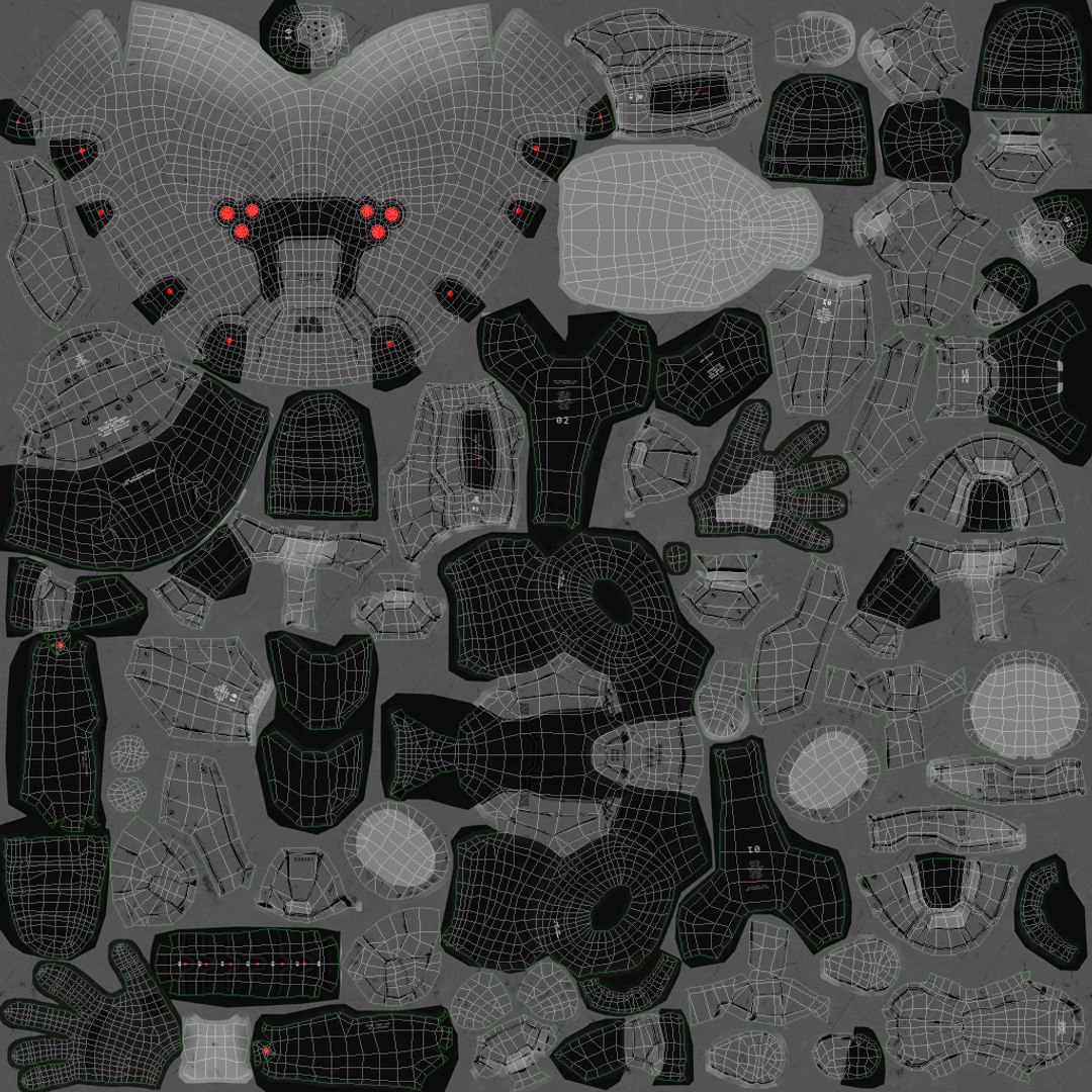 nasa alien suite 3d model